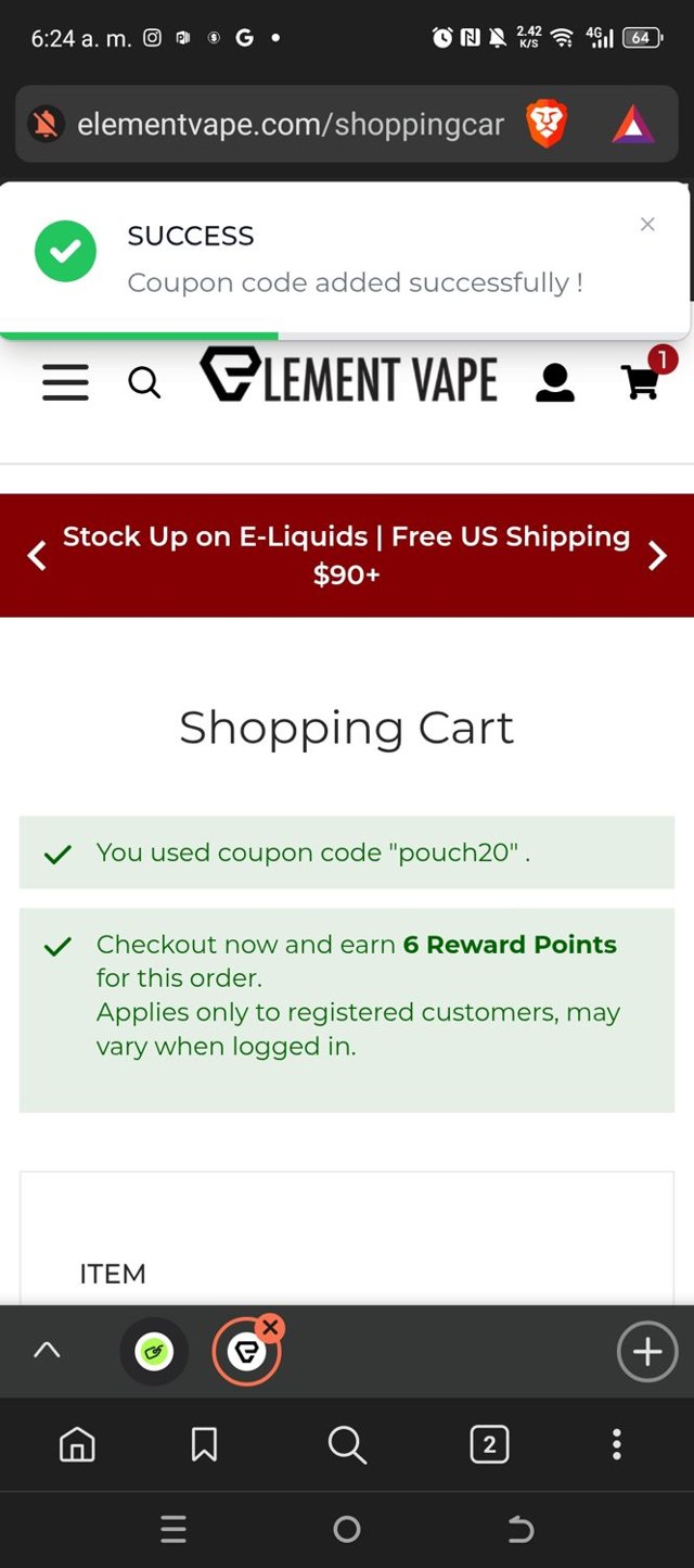 Element Vape Coupon Codes (9 Verified) - $20 Off Mar 2025