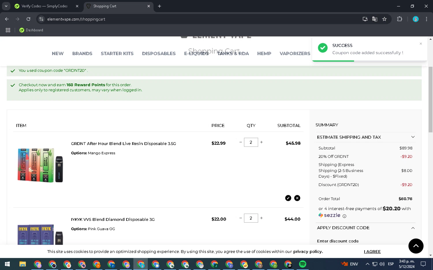 Element Vape Coupon Codes - 30% Off | December 2024
