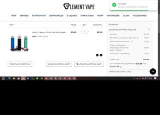 Element Vape Coupon Codes - 30% Off | January 2025