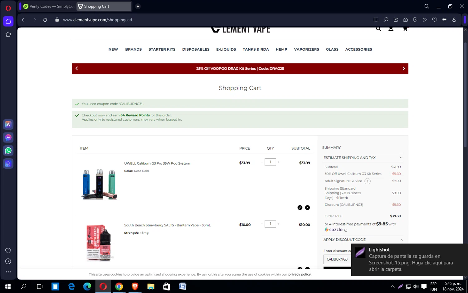 Element Vape Coupon Codes & Black Friday 2024 Deals - 22% Off