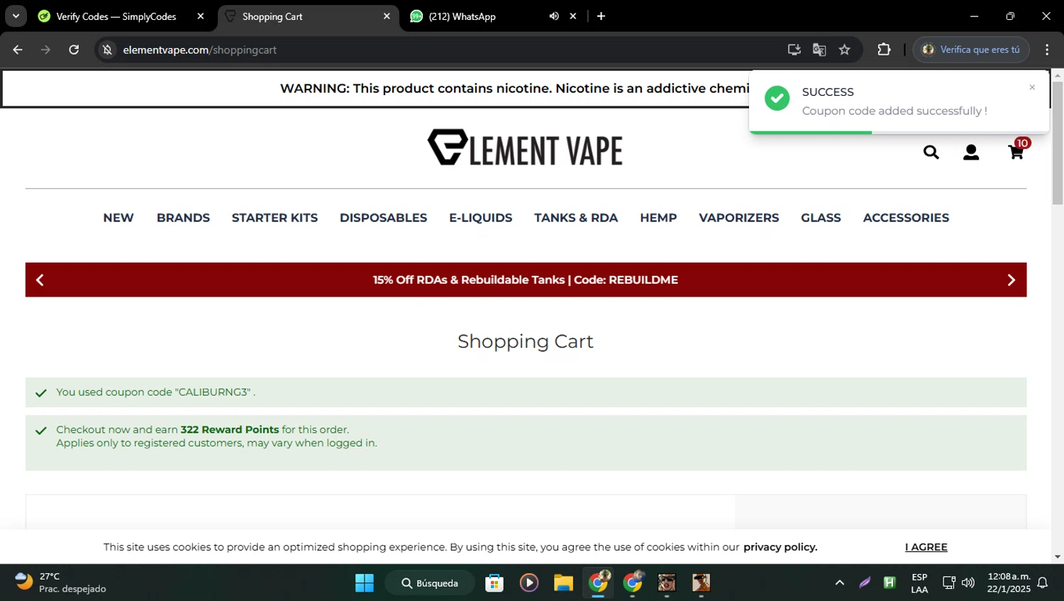 Element Vape Coupon Codes (16 Verified) - 30% Off Jan 2025