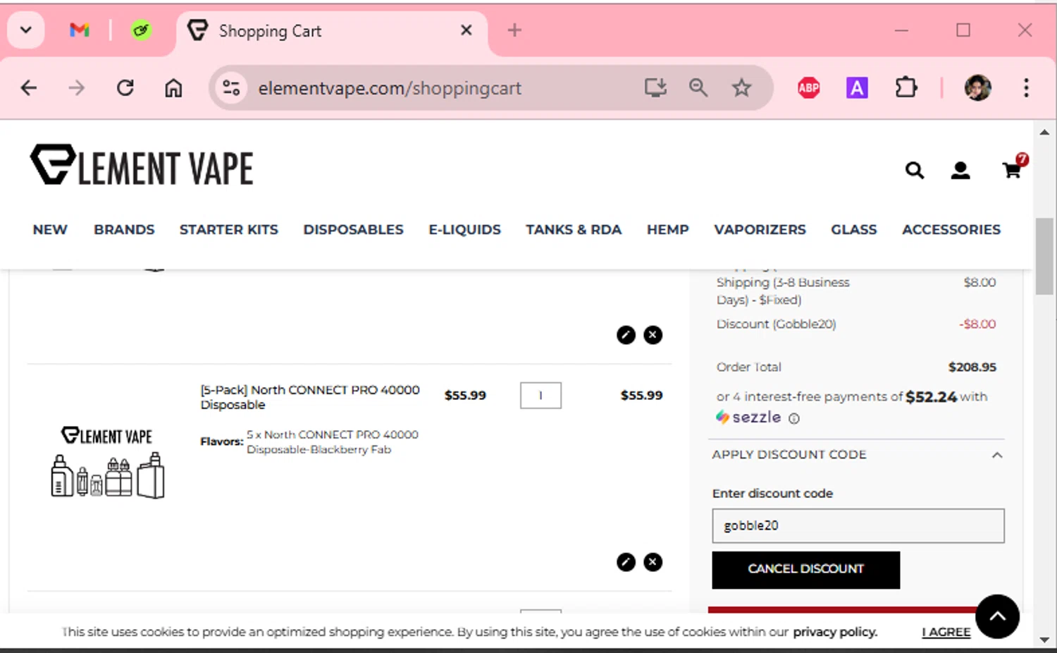 Element Vape Coupon Codes - $8 Off | November 2024