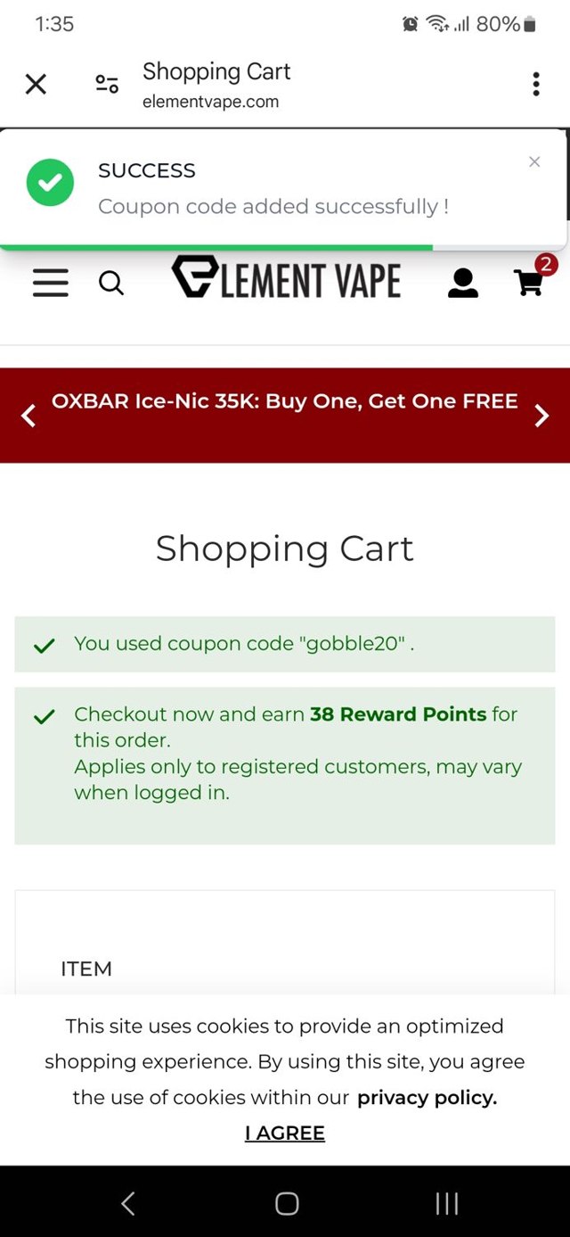 Element Vape Coupon Codes & Black Friday 2024 Deals - 22% Off