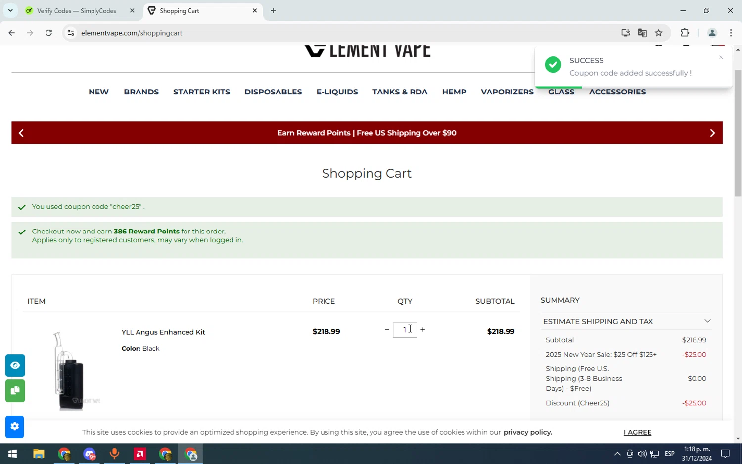 Element Vape Coupon Codes - 30% Off | January 2025
