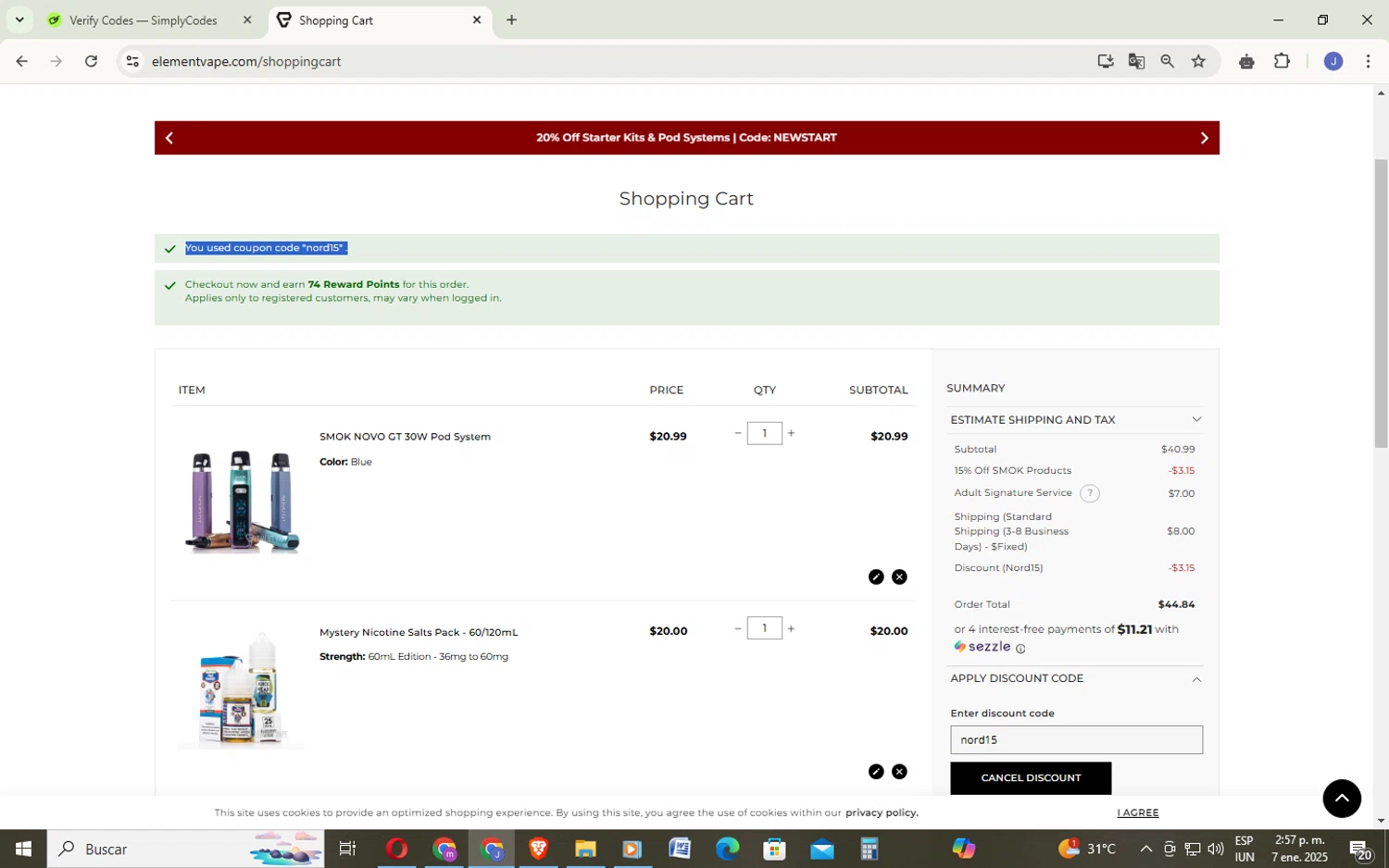 Element Vape Coupon Codes - 30% Off | January 2025