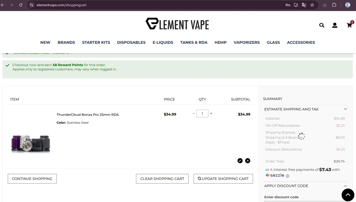 Element Vape Coupon Codes (14 Verified) - 25% Off Jan 2025