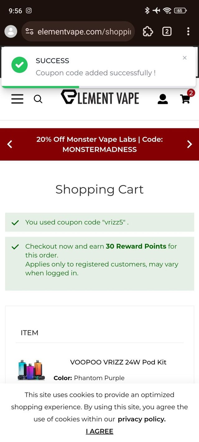 Element Vape Coupon Codes (9 Verified) - 25% Off Mar 2025