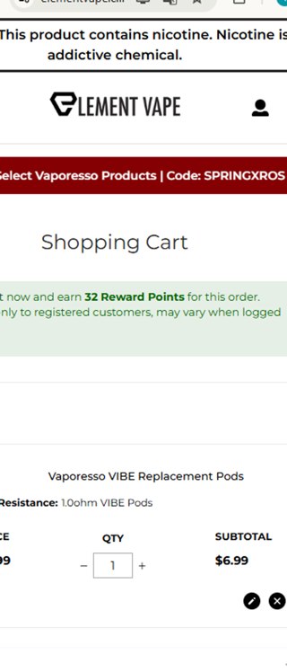 Element Vape Coupon Codes (9 Verified) - 50% Off Mar 2025