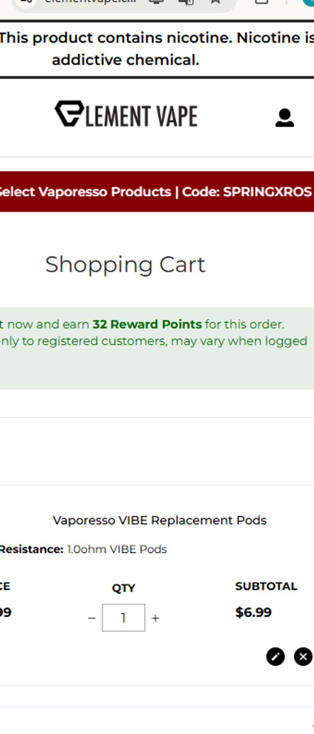 Element Vape Coupon Codes (9 Verified) - 50% Off Mar 2025