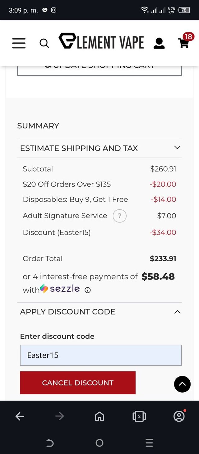 Element Vape Coupon Codes (9 Verified) - $25 Off Apr 2025