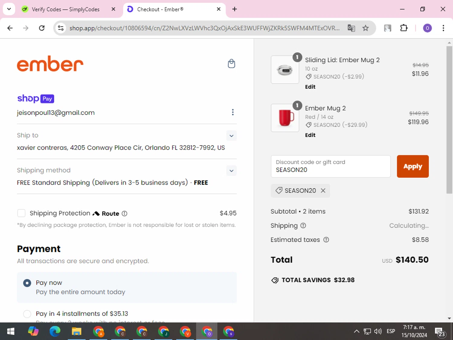 Ember Discount Codes - 20% Off | December 2024