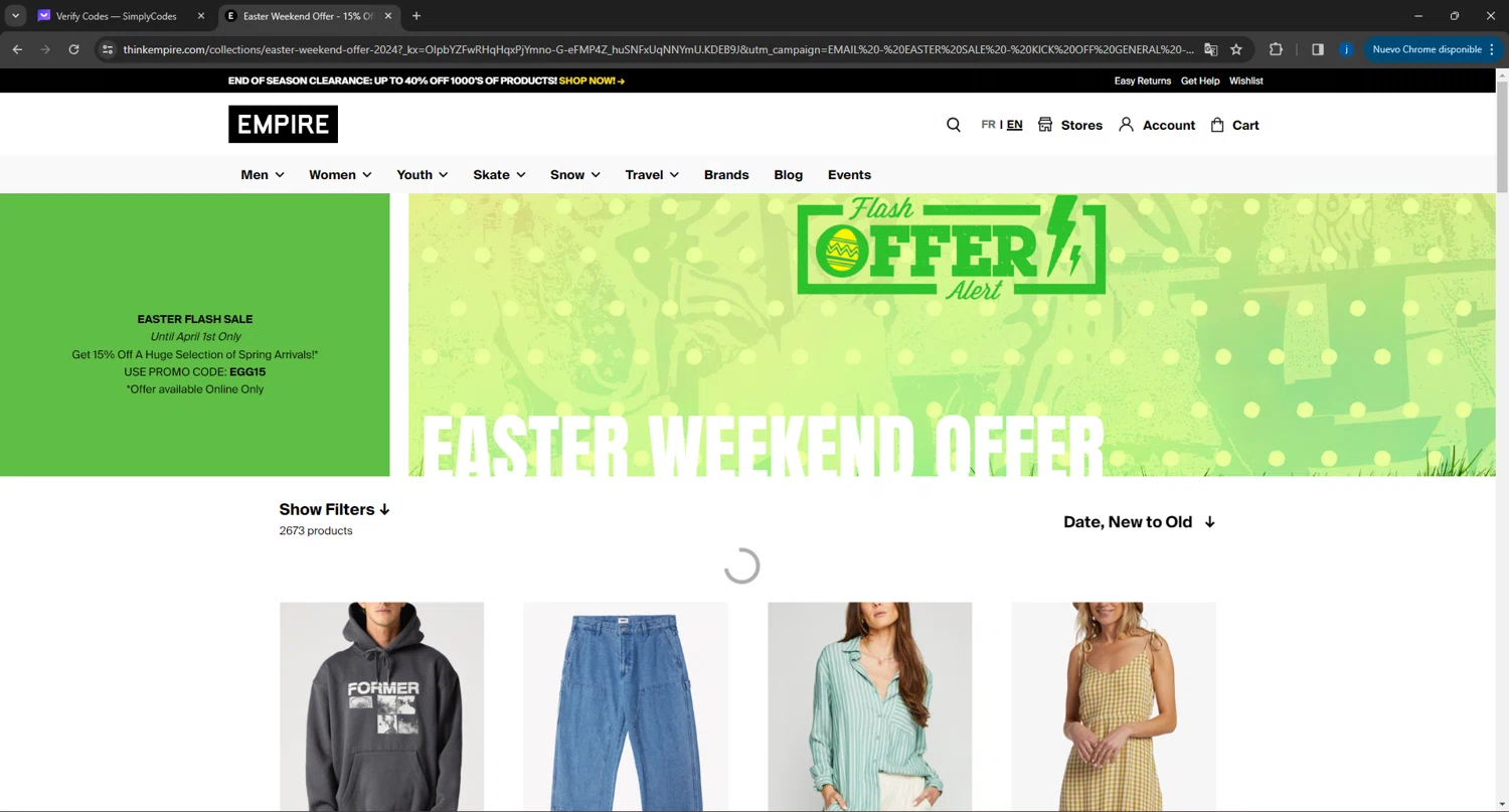 Empire Coupon Codes - 20% Off | August 2024