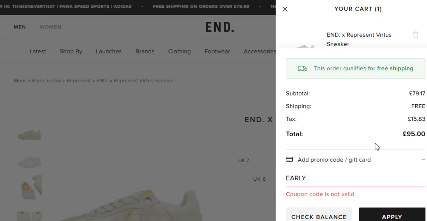 END. Promo Codes - 20% Off Coupons Oct 2025