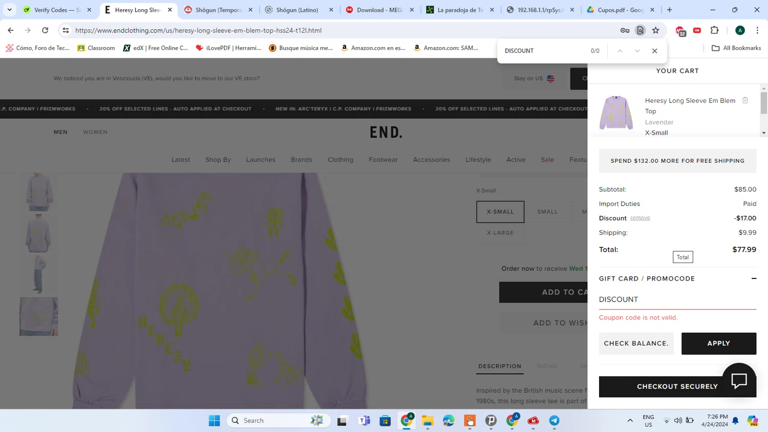 END. Promo Codes - 30% Off Coupons Jan 2025