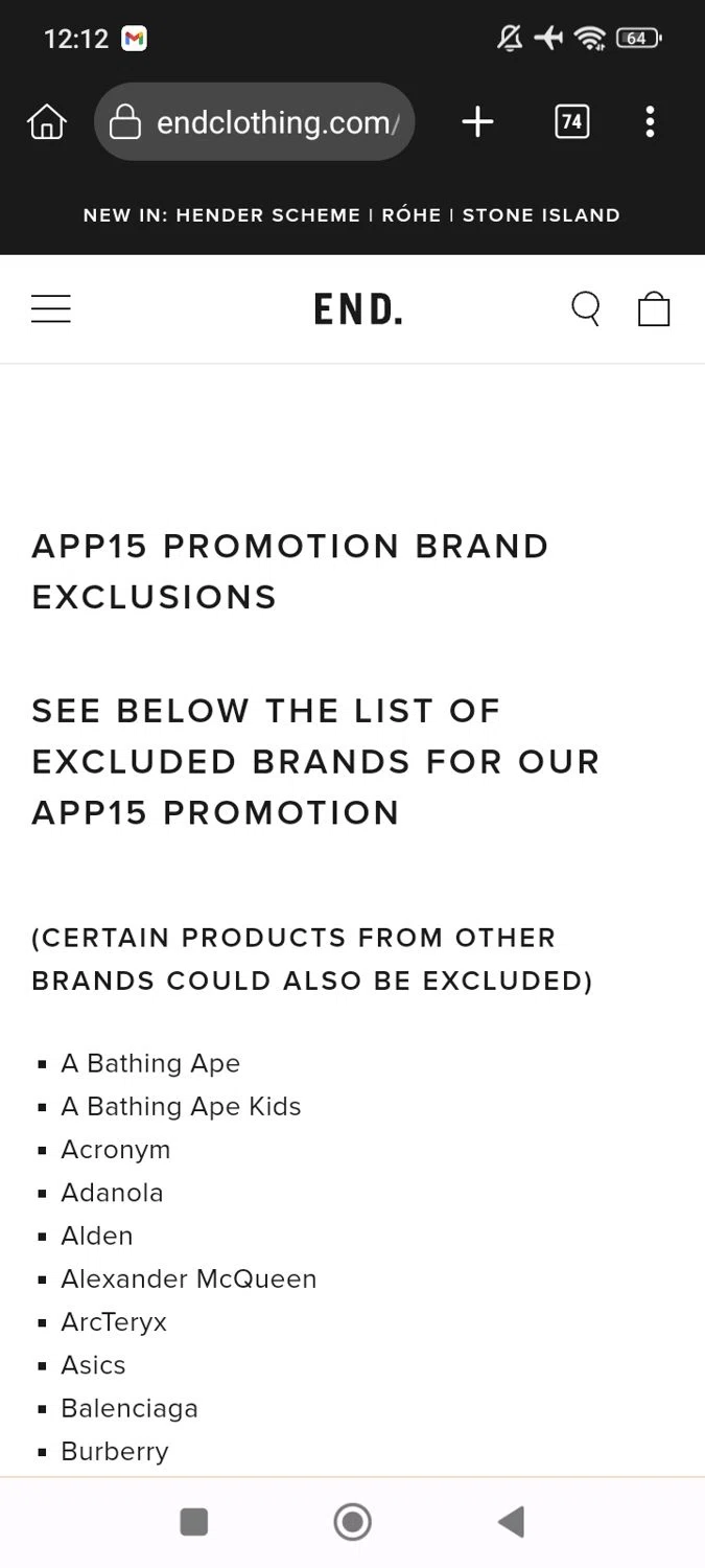 END. Promo Codes - 25% Off + Free Ship Coupons Dec 2025