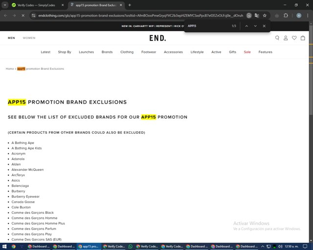 END. Promo Codes - 20% Off Coupons Sep 2025