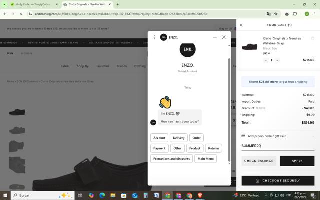 END. Promo Codes - 15% Off Coupons Oct 2025