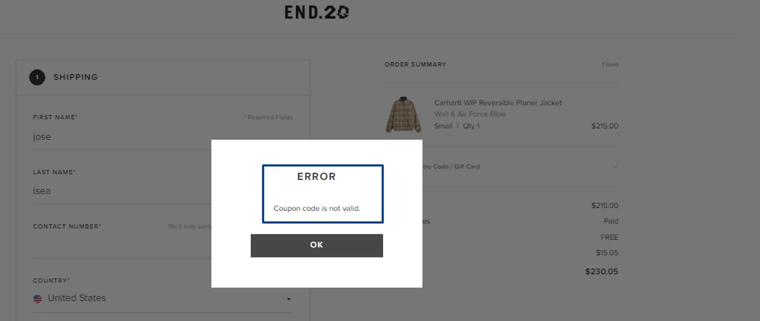 END. Promo Codes - 20% Off Coupons Sep 2025
