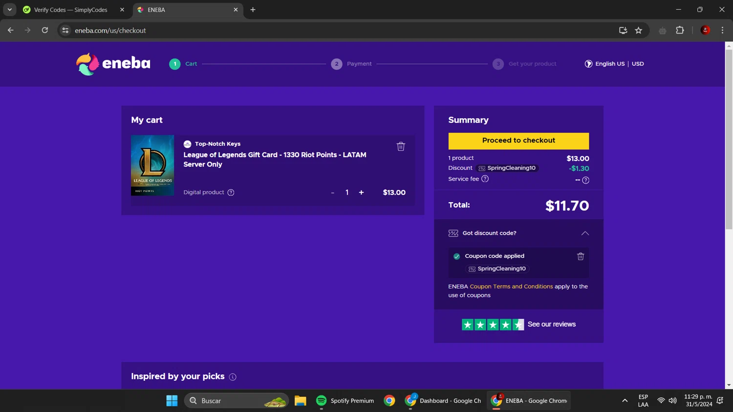 Eneba Promo Codes – 13% Off | June 2024