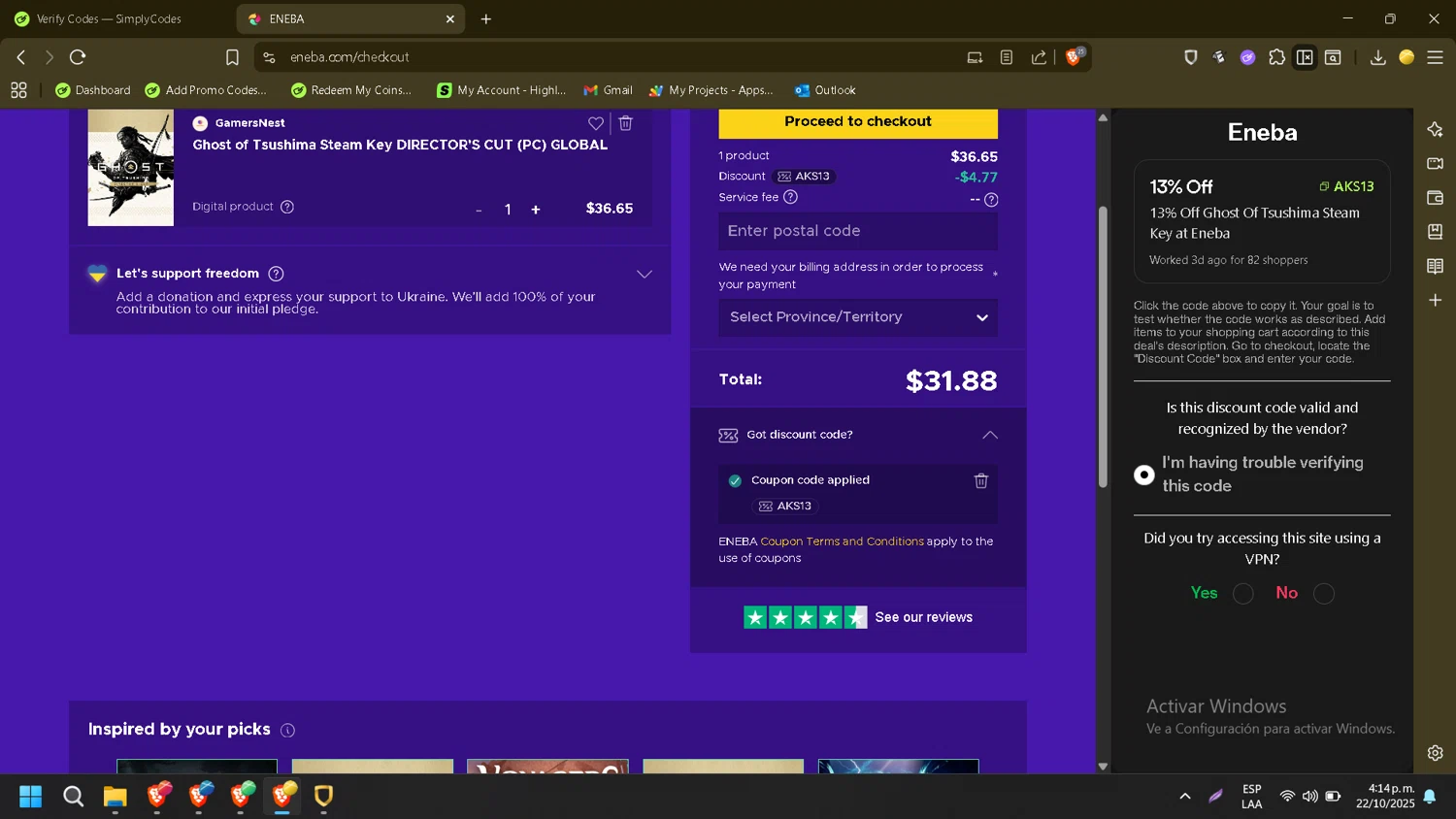 Eneba Promo Codes - 10% Off (5 Verified) Nov 2025