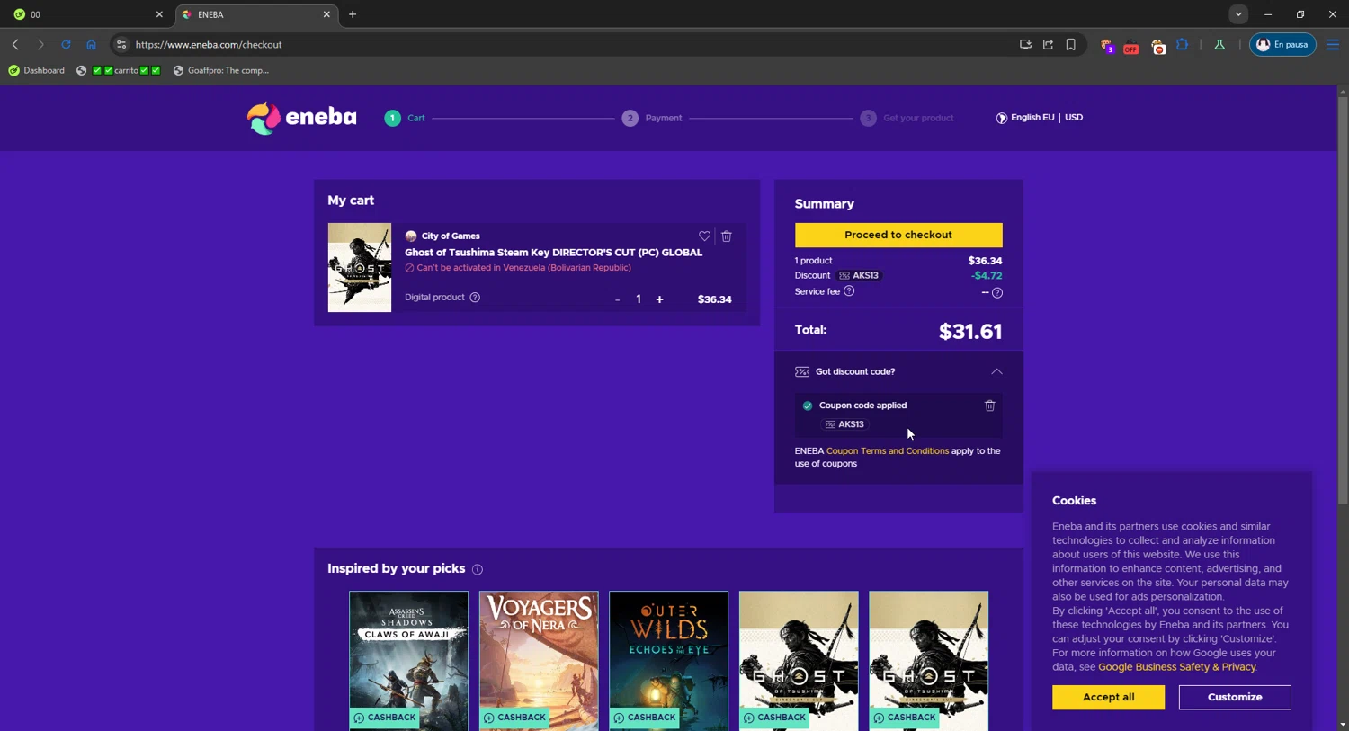 Eneba Promo Codes - 10% Off (5 Verified) Nov 2025