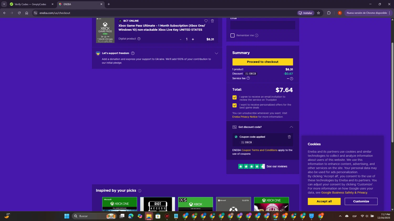 Eneba Promo Codes - 5% Off (5 Verified) Dec 2025