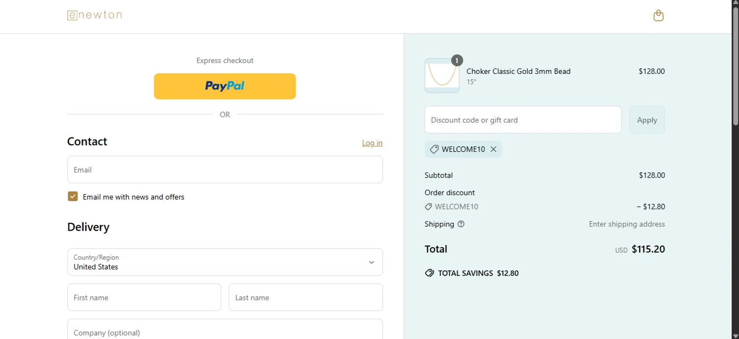 Enewton Design Promo Codes (3 Verified) - 10% Off Sep 2025