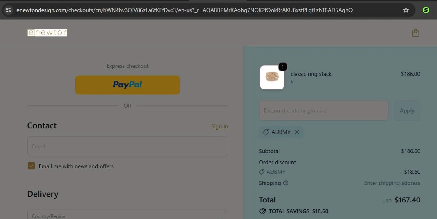 Enewton Design Promo Code - 10% Off (3 Verified) Nov 2025