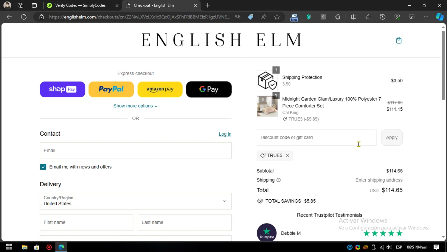 English Elm Coupon Codes - 15% Off | September 2024