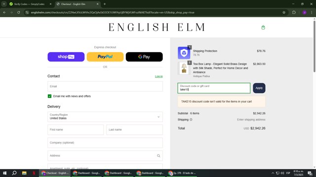 English Elm Discount Codes (7 Verified) - 15% Off Mar 2025