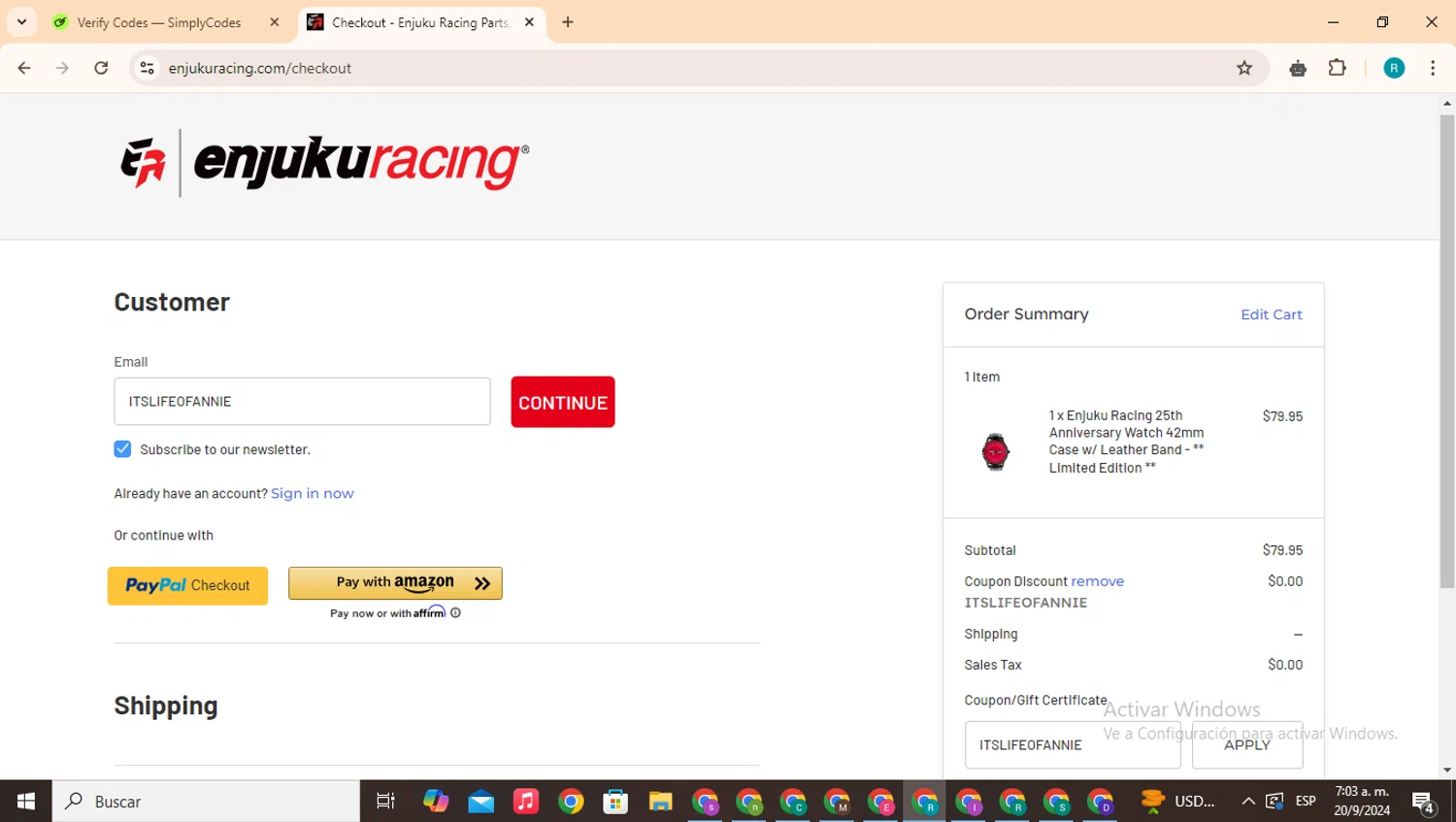 Enjuku Racing Coupons - up to 20% Off | October 2024