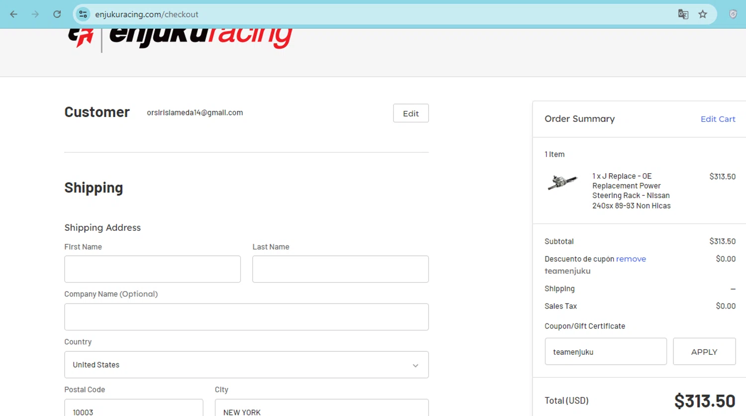 Enjuku Racing Coupons - up to 20% Off | October 2024