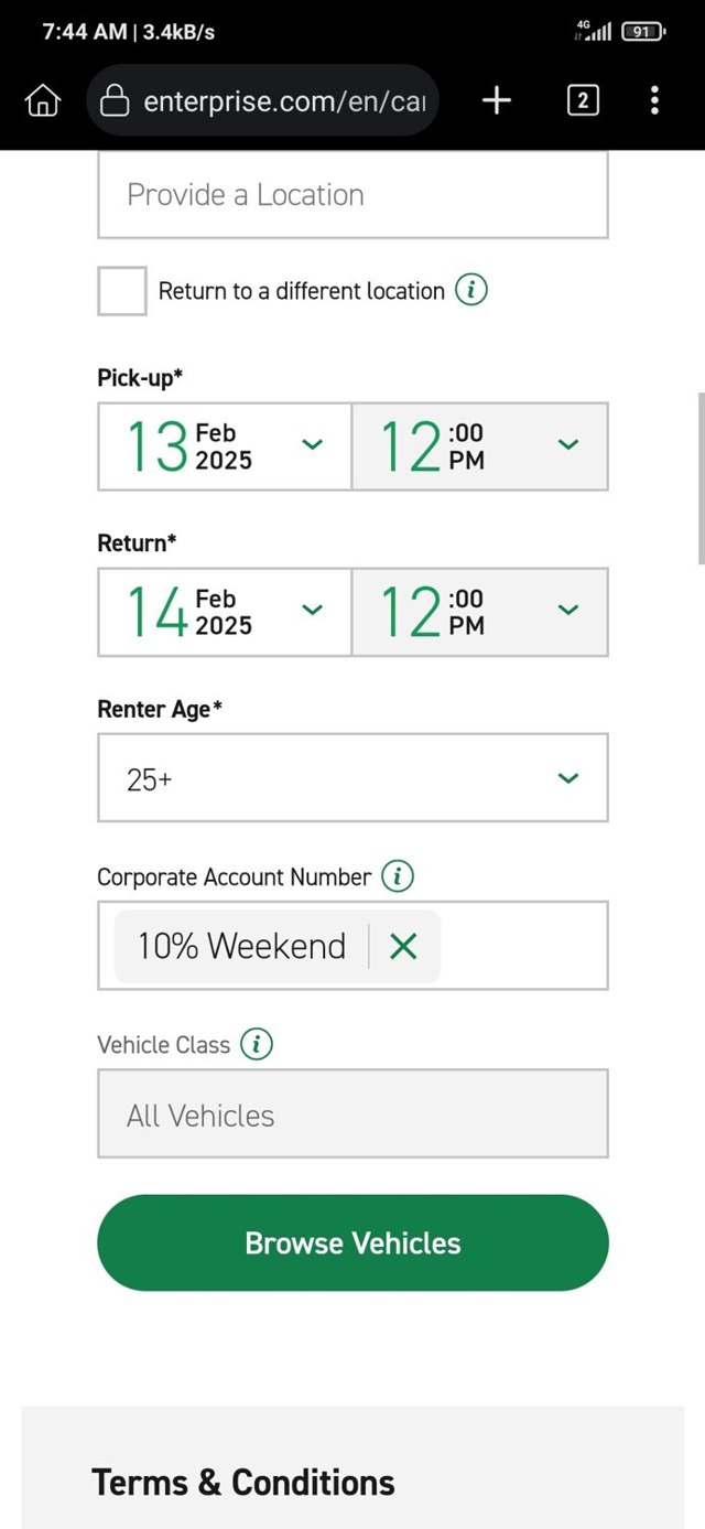 Enterprise Rent-A-Car Promo Code (1 Verified) - 15% Off Apr 2025