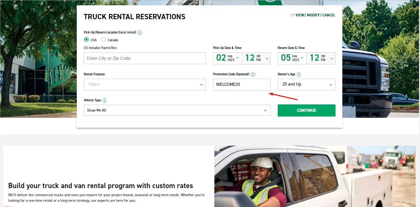 Enterprise Truck Rental Promo Codes - 10% Off | November 2024