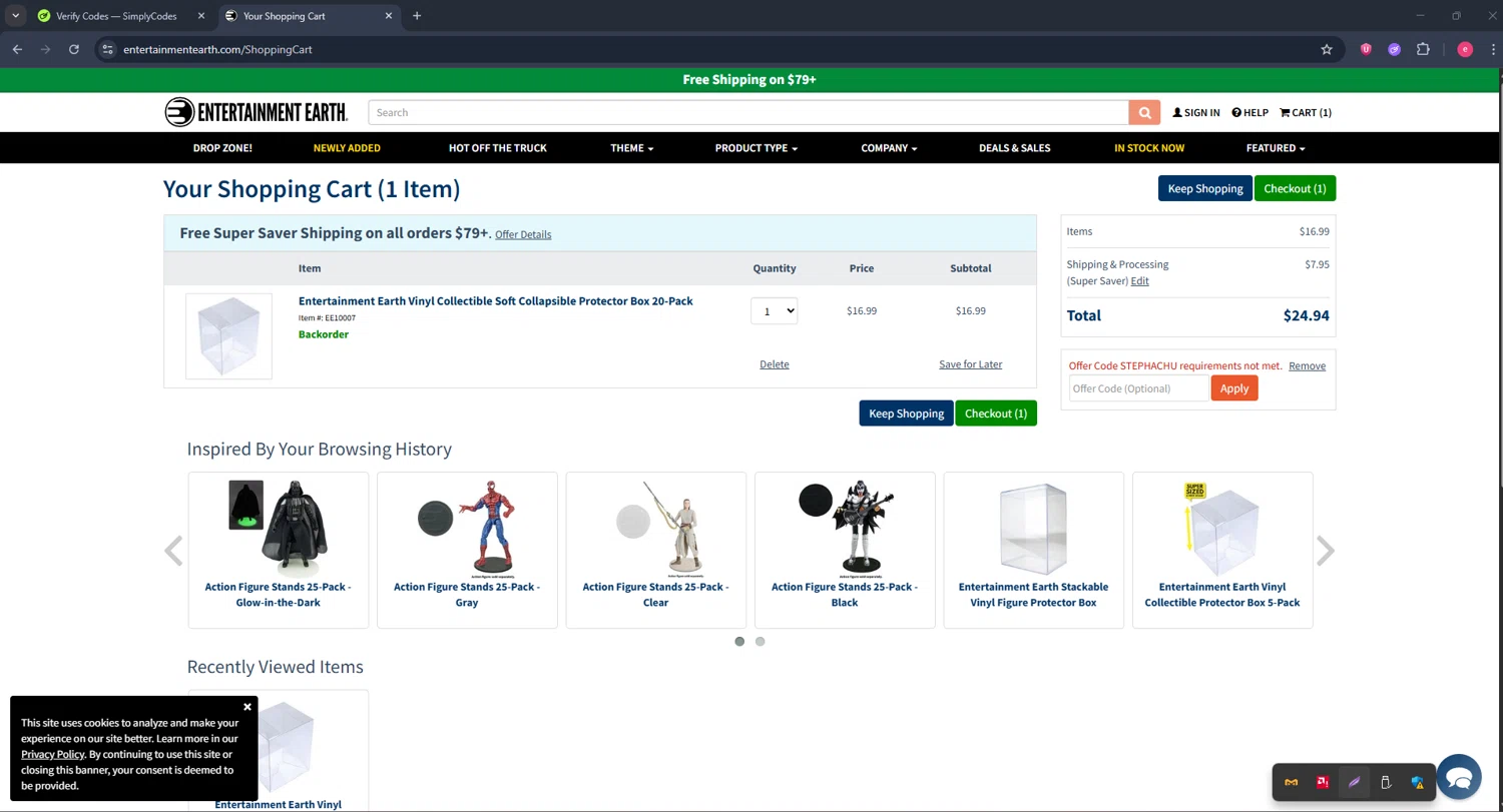Entertainment Earth Promo Code - 10% Off Jan 2026