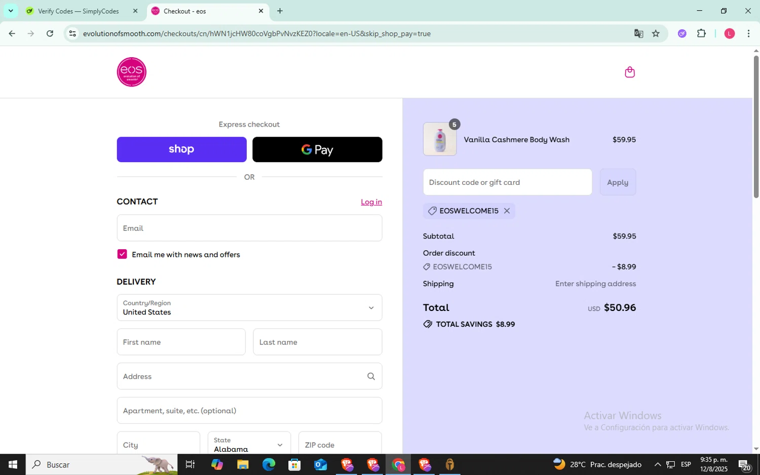 EOS Discount Codes - 15% Off (3 Verified) Nov 2025