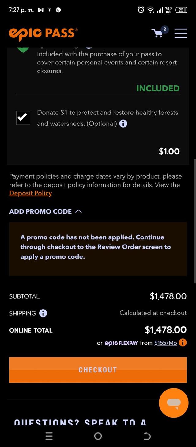 Epic Pass Promo Codes (1 Verified) - 20% Off w/Code Oct 2025