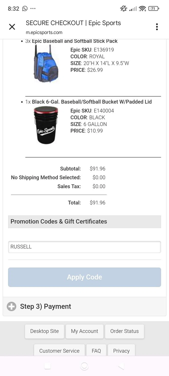 Epic Sports Promo Codes - $10 Off (6 Verified) Nov 2025