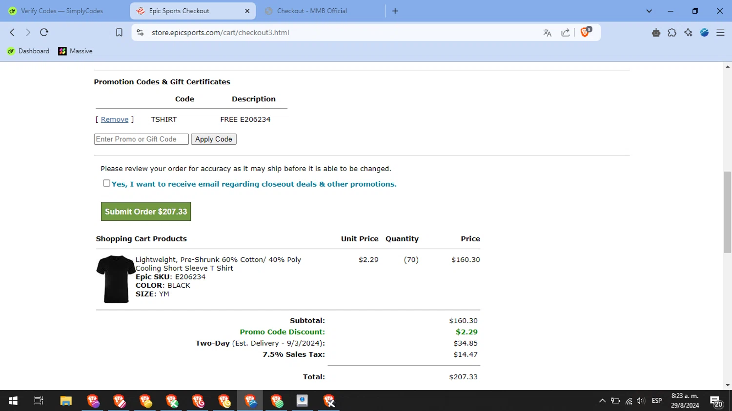 Epic Sports Promo Codes - $3 Off | October 2024