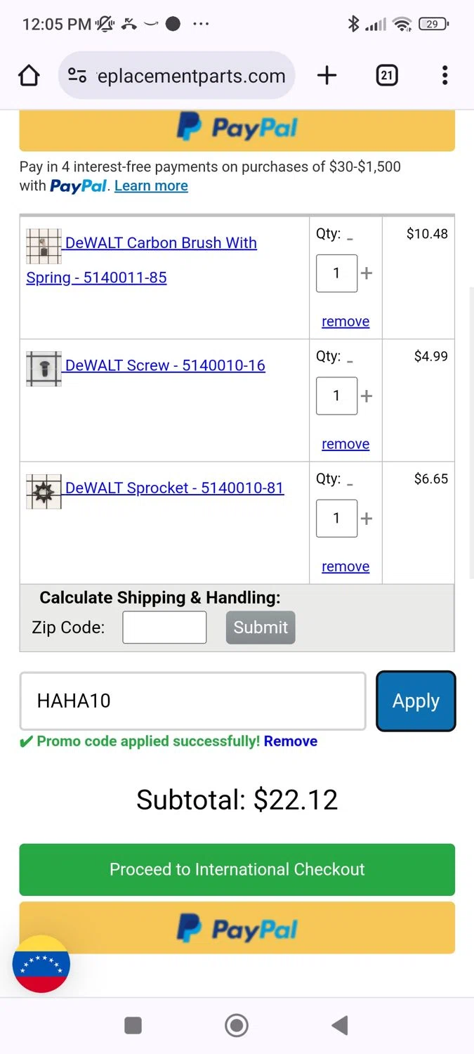 eReplacementParts.com Promo Codes - 10% Off | September 2024