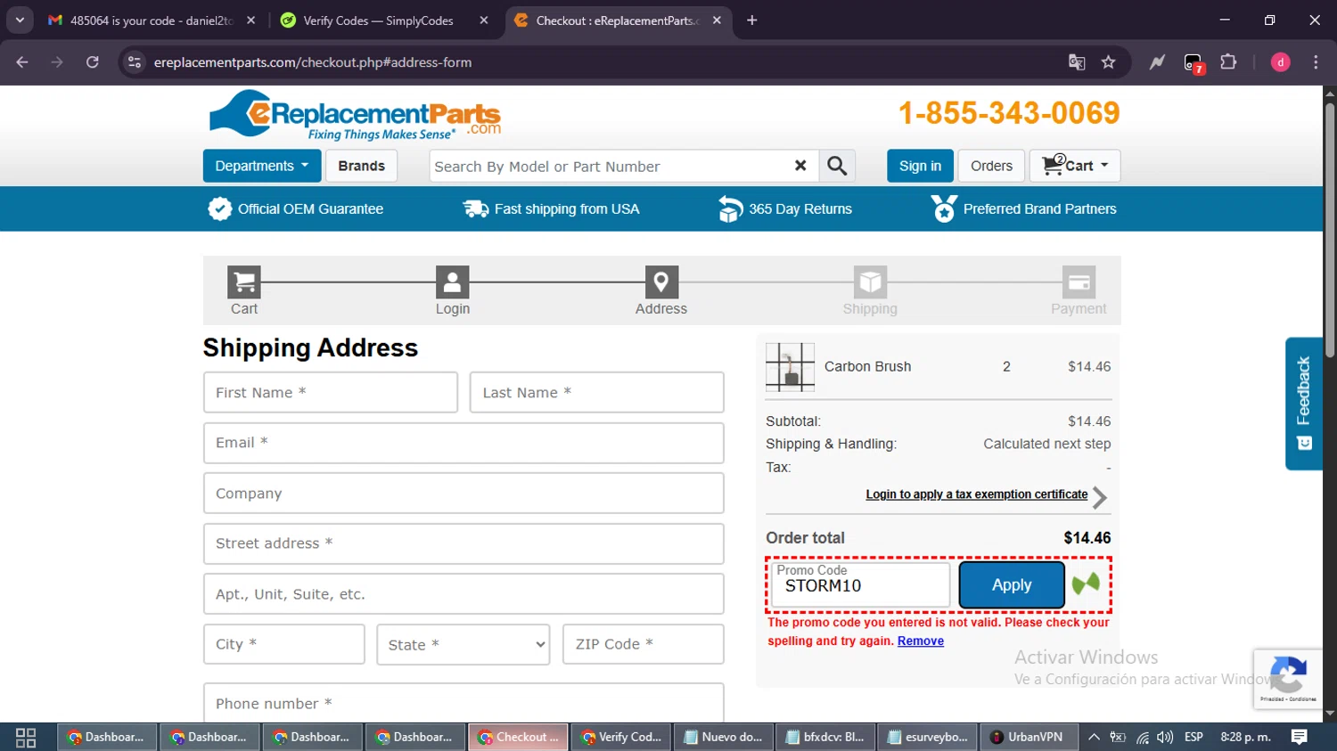 eReplacementParts.com Promo Codes - 15% Off Coupons Oct 2025