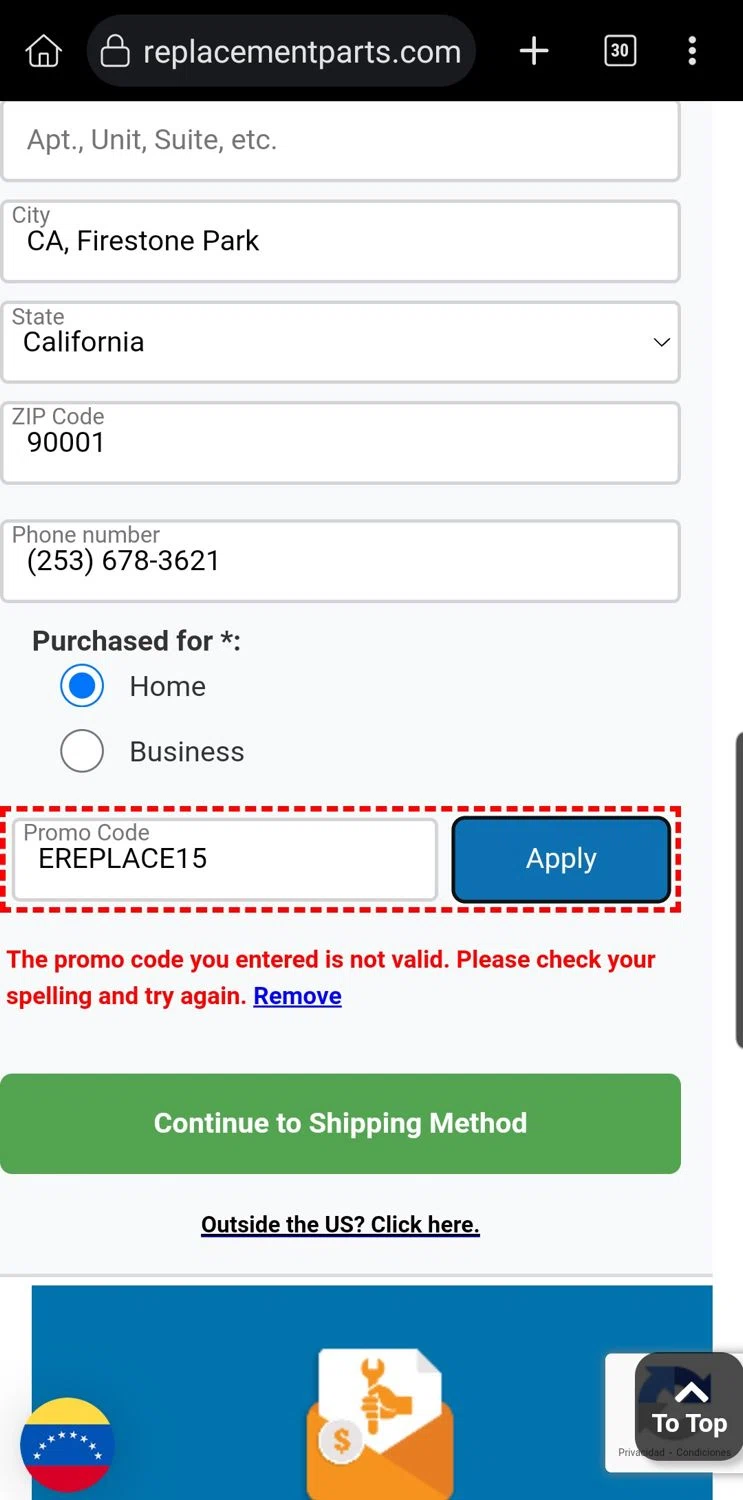 eReplacementParts.com Promo Codes - 15% Off Sep 2025