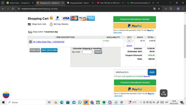 eReplacementParts.com Promo Code (2 Verified) - 15% Off May 2025