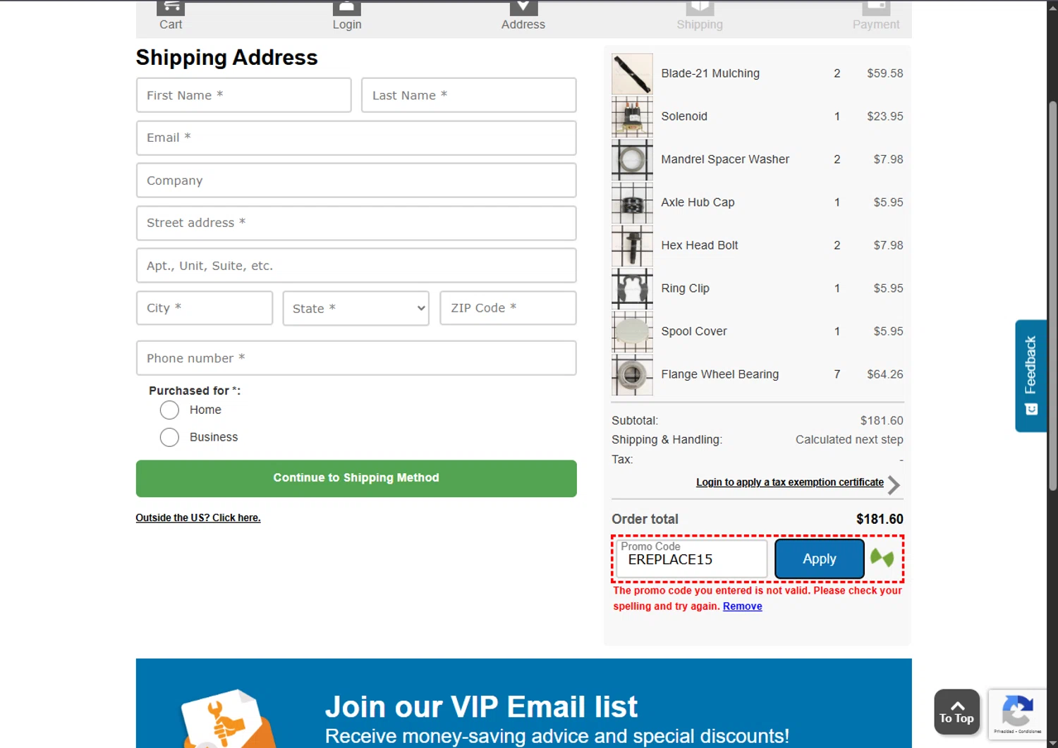 eReplacementParts.com Promo Codes - 15% Off Sep 2025