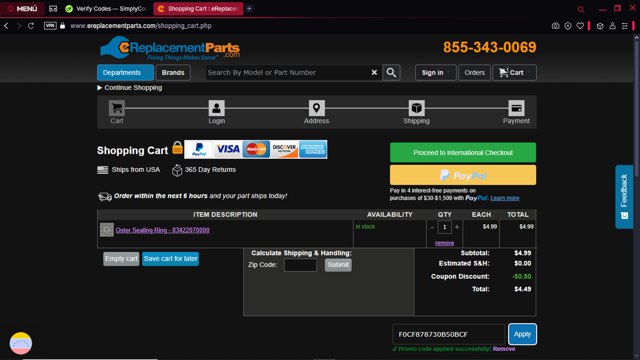 eReplacementParts.com Promo Codes - 15% Off Jul 2025