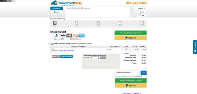 eReplacementParts.com Promo Codes - 15% Off Coupons Jul 2025