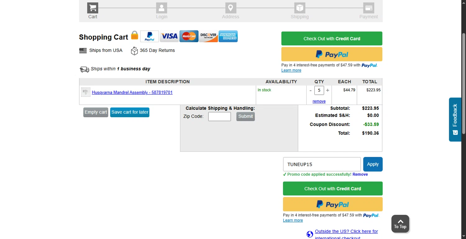 eReplacementParts.com Promo Codes - 15% Off Aug 2025