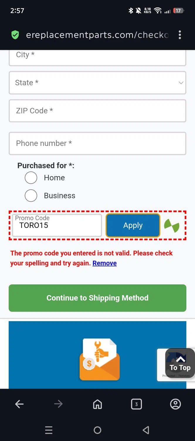 eReplacementParts.com Promo Codes - 15% Off Coupons Oct 2025