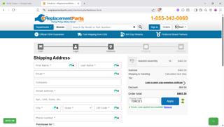 eReplacementParts.com Promo Codes - 15% Off Coupons Oct 2025