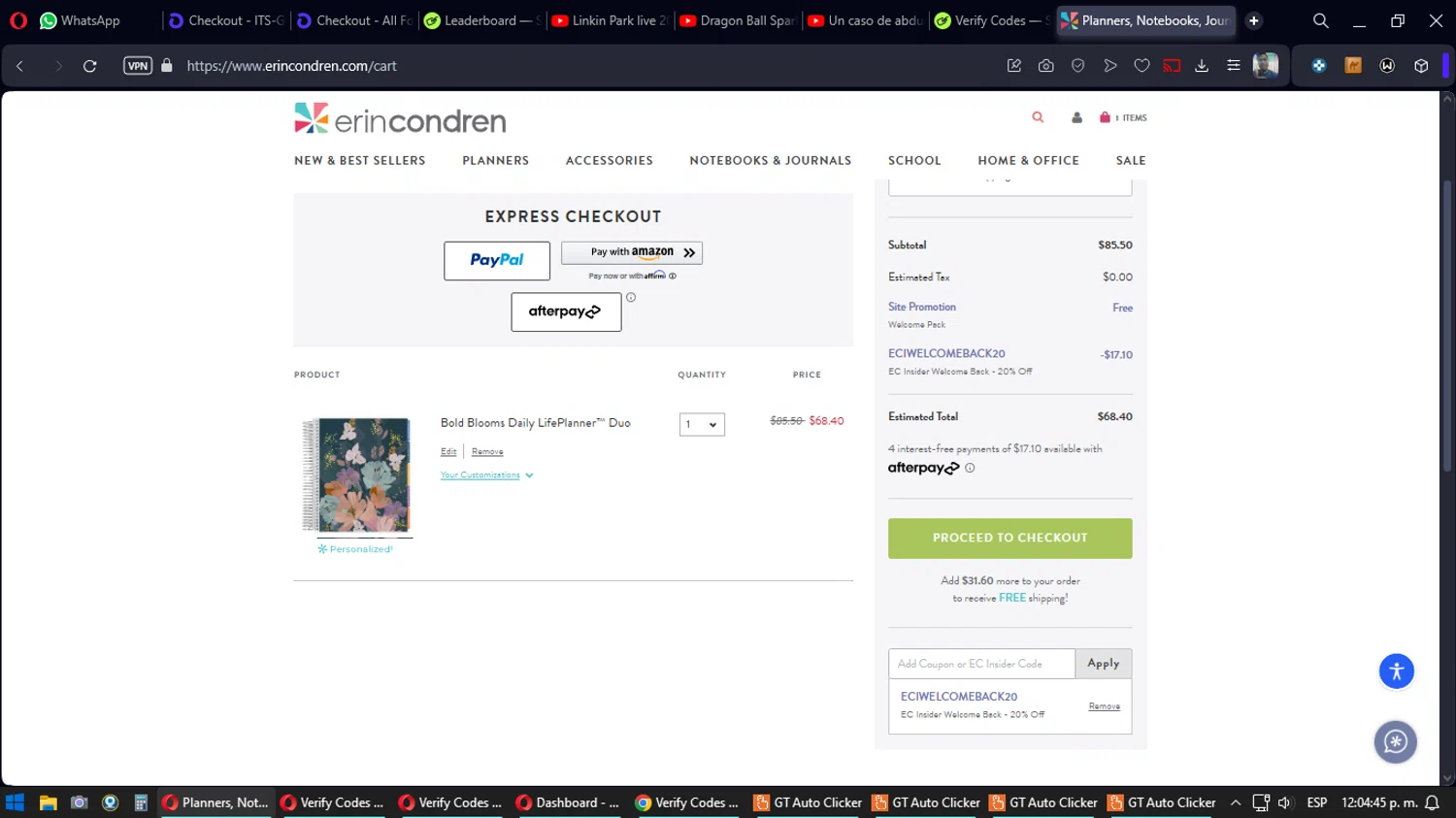 Erin Condren Coupons & Black Friday 2024 Deals - 20% Off